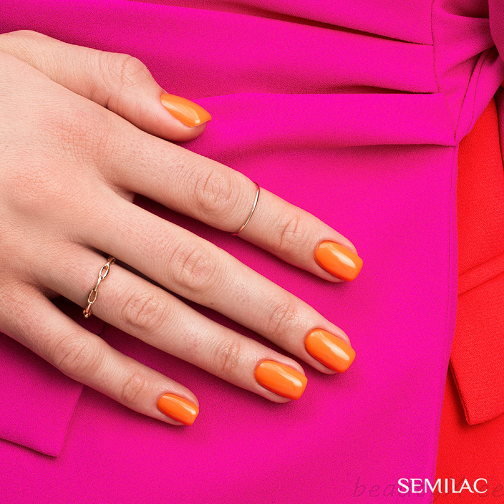 Semilac 433 Supporting Orange 7ml | BeautyX.ee