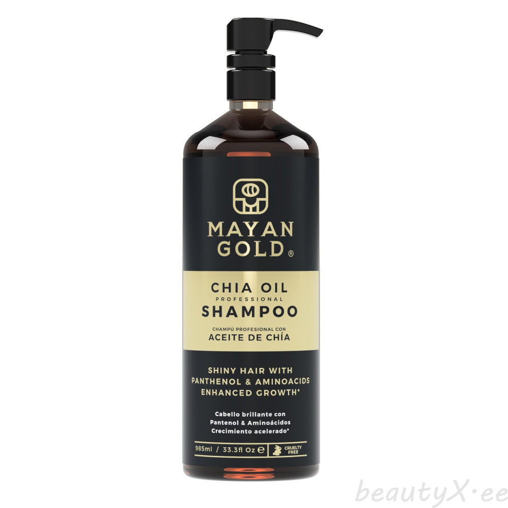MAYAN GOLD CHIA OIL SHAMPOO / Volümi andev šampoon 985ml | BeautyX.ee