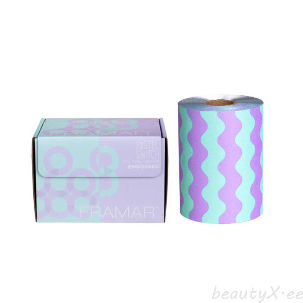Framar Foolium Embossed Roll Medium Pastel Switch 12.7cm*97.5m | BeautyX.ee