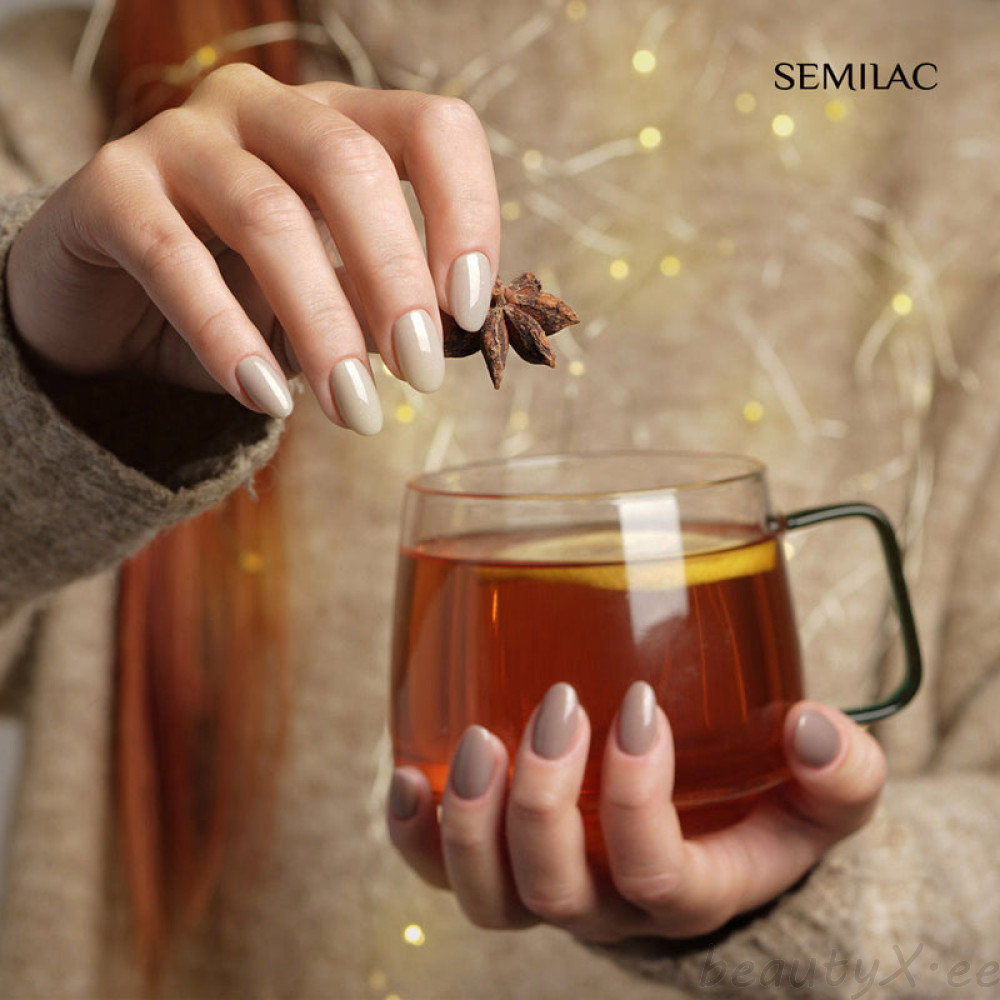 SEMILAC 328 Chilled Beige Shimmer 7 ml | BeautyX.ee