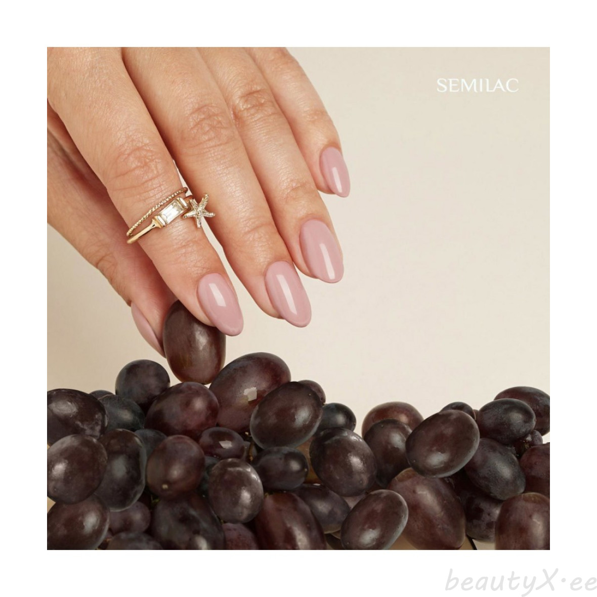 Semilac 372 Sandal Tree Pink 7ml | BeautyX.ee