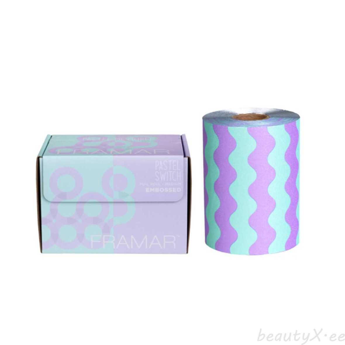 Framar Foolium Embossed Roll Medium Pastel Switch 12.7cm*97.5m | BeautyX.ee