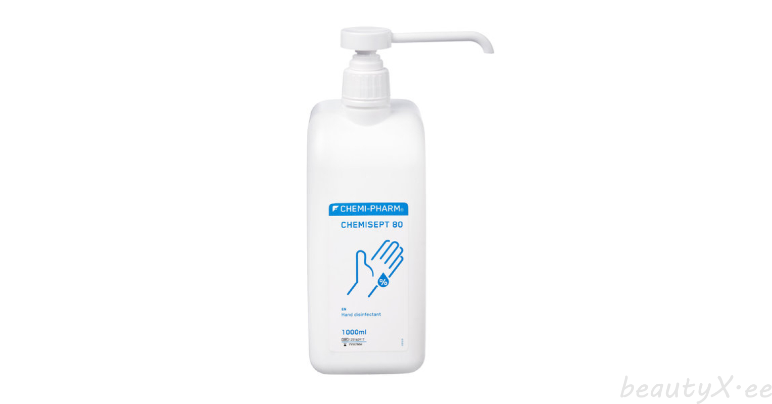 CHEMIPHARM Chemisept 80 1000ml | BeautyX.ee