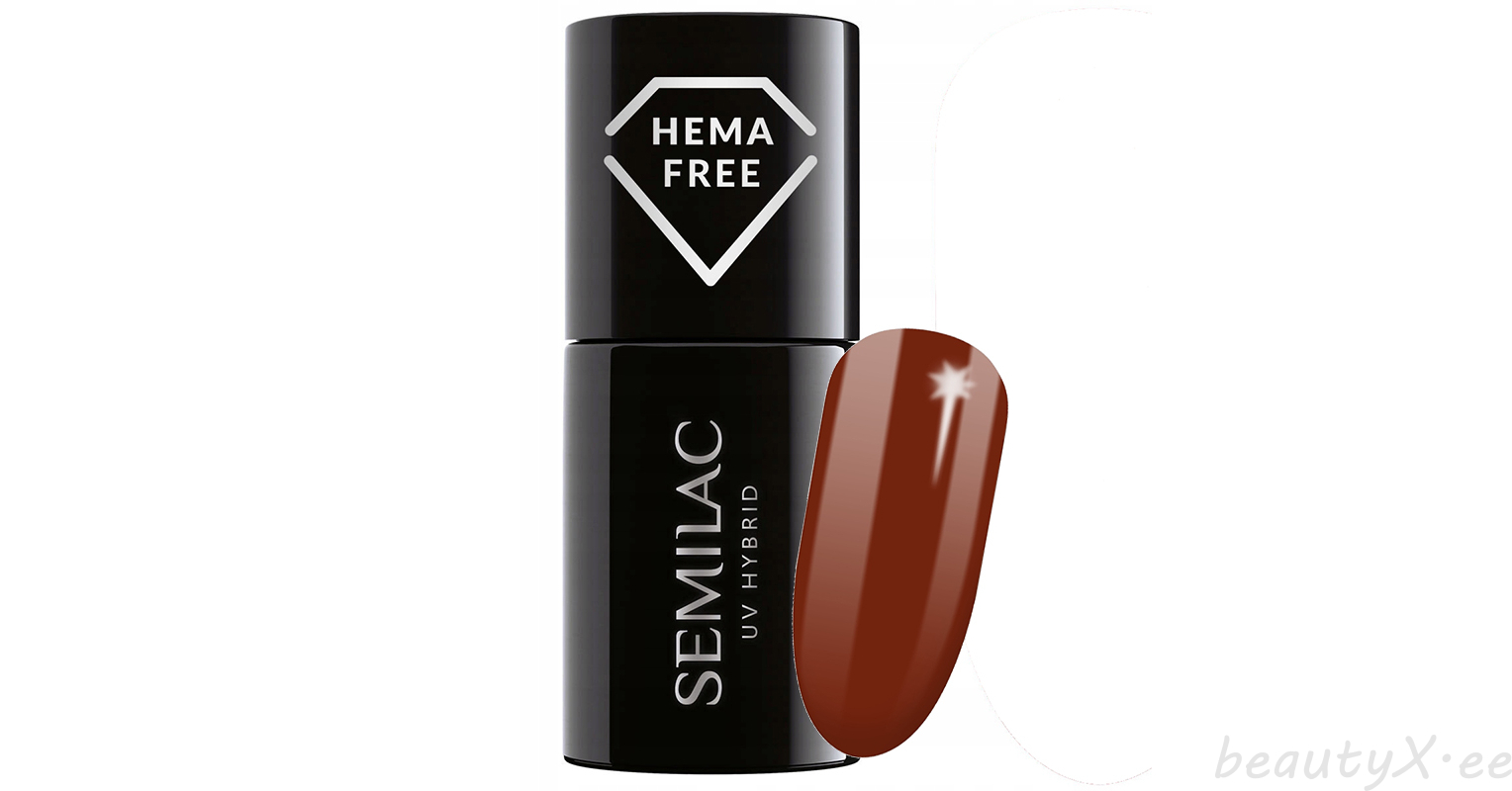 Semilac 418 Red Hot Beach 7ml | BeautyX.ee