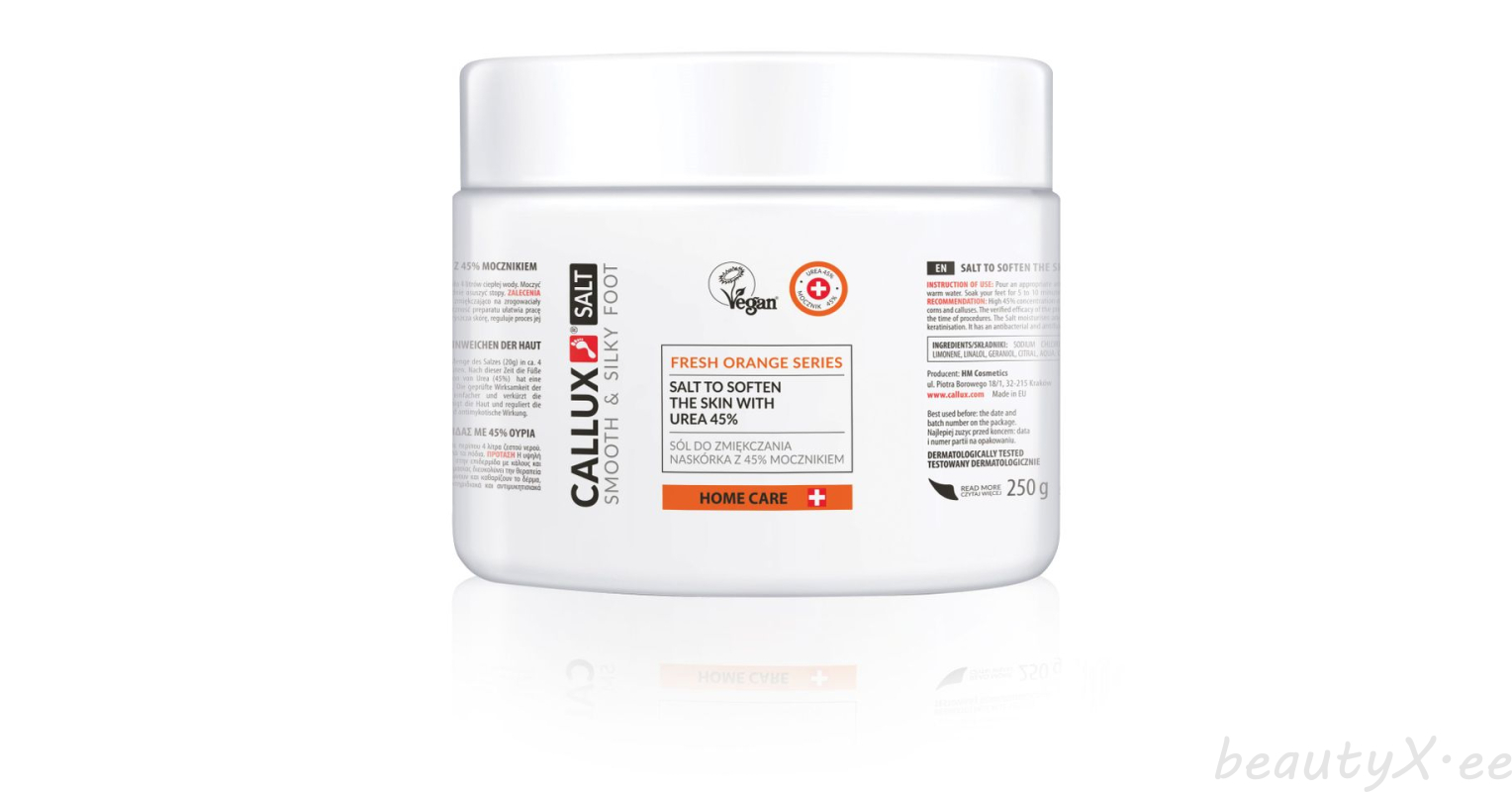 CALLUX Fresh Orange Salt to soften the skin with urea 45% 250 g ...
