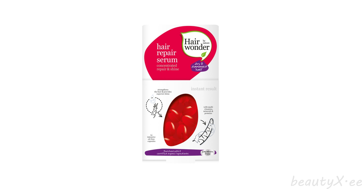 Hairwonder Hair Repair Serum 14 Intensive oil-free capsules | BeautyX.ee