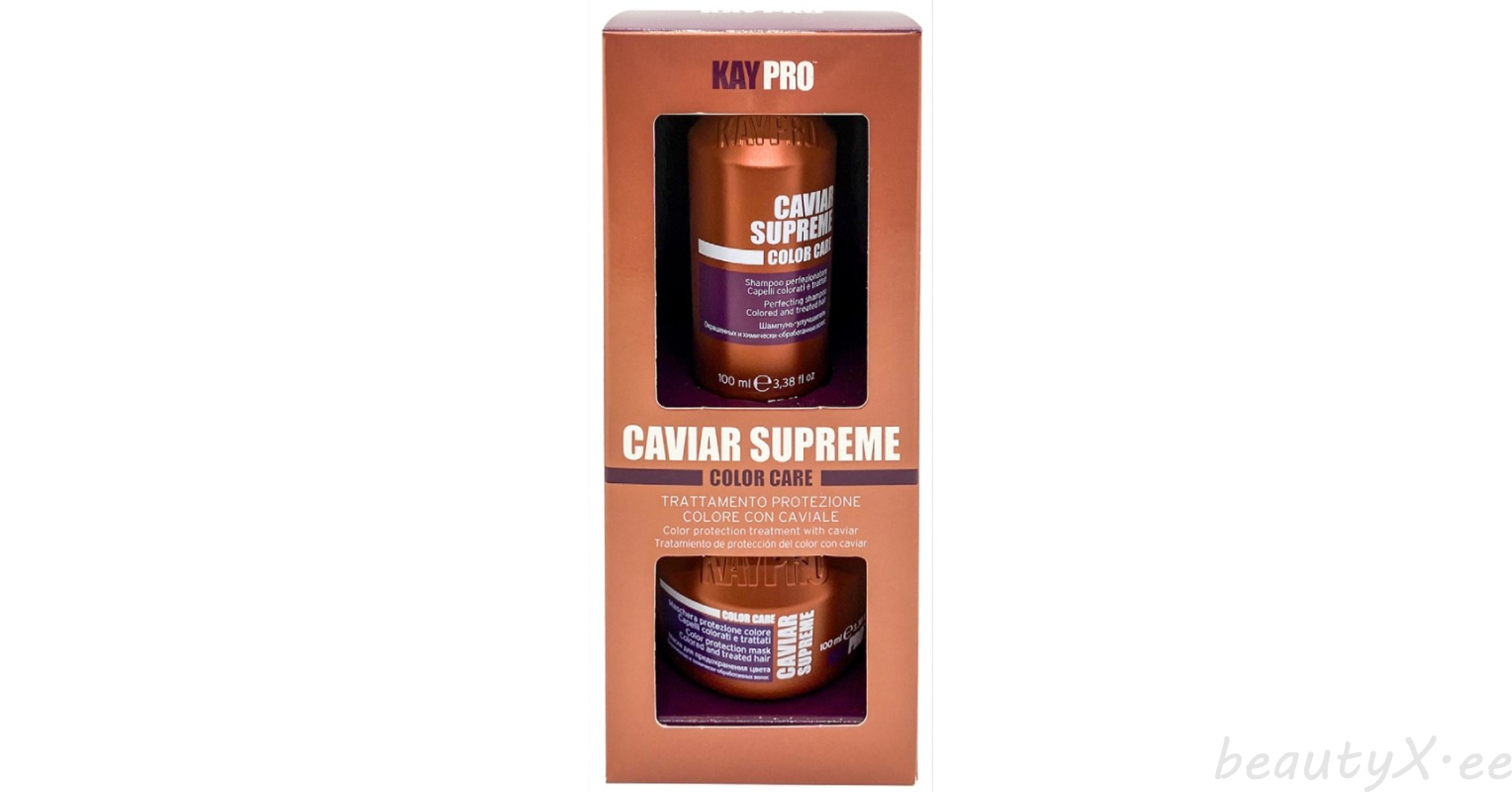 KayPro Kit Mini Size Caviar Shampoo 100 ml + Mask 100 ml | BeautyX.ee