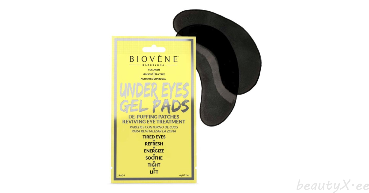 BIOVENE UNDER EYES GEL PADS De-Puffing Patches Eye Reviving Treatment 1 ...