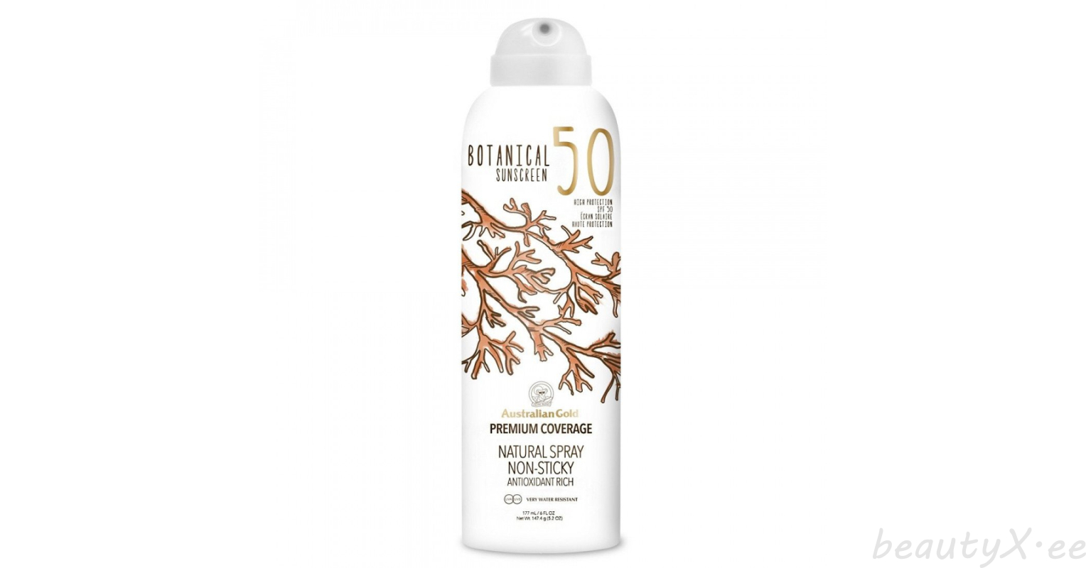 Australian Gold Botanical Sunscreen SPF 50 Continuos Spray 177 ml ...