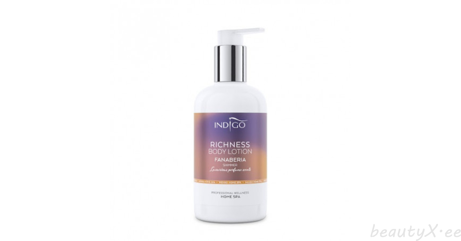 INDIGO Richness Shimmer Body lotion Fanaberia Shimmer 300 ml | BeautyX.ee