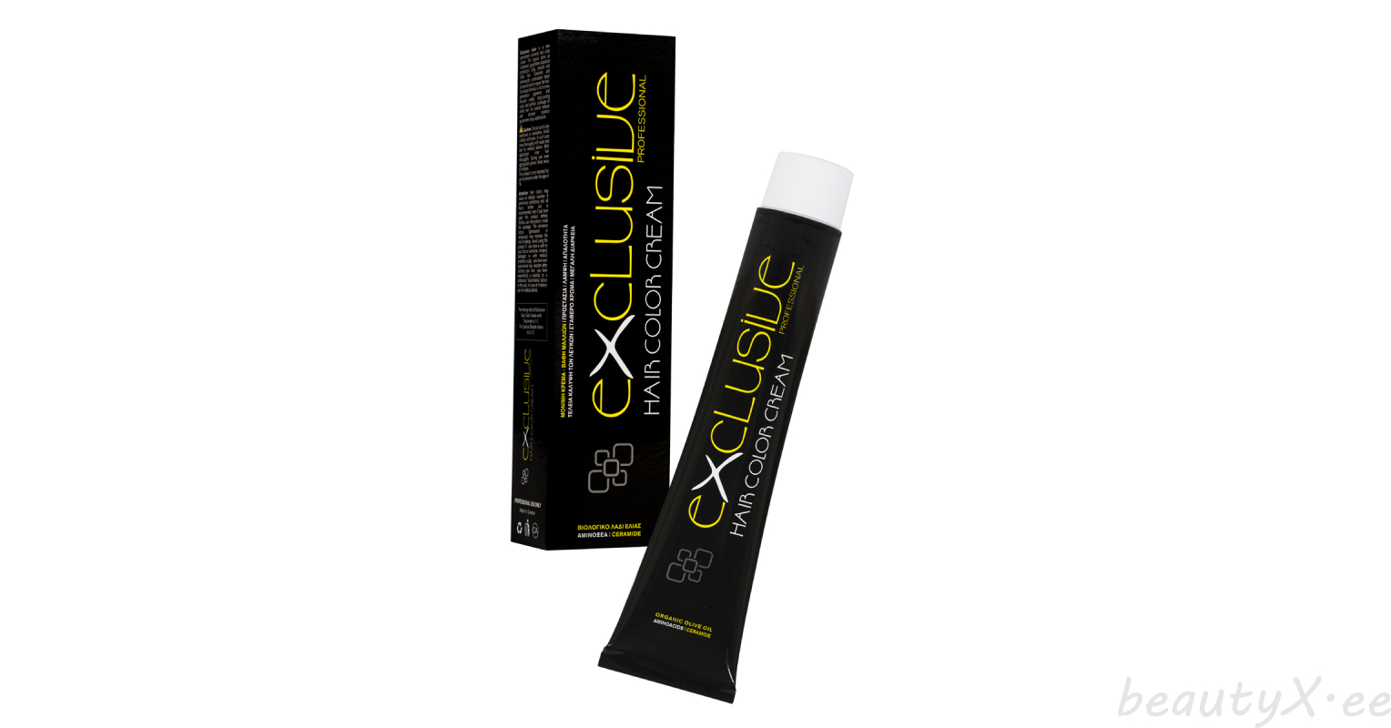 EXCLUSIVE Hair Color Cream крем-краска для волос color 1.0 100ml ...