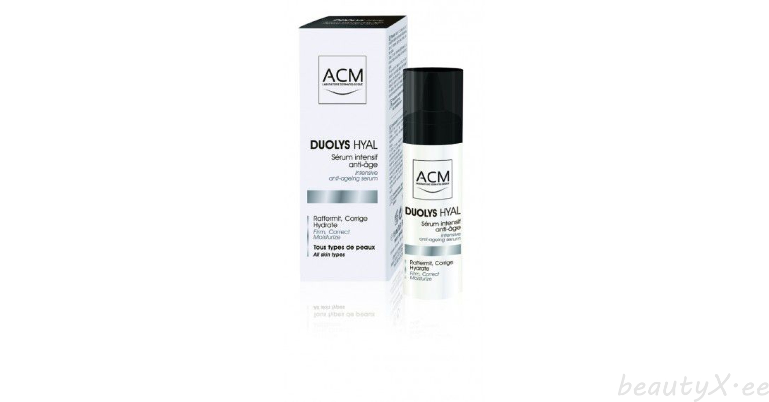 ACM Duolys Hyal Intensive anti-aging serum, that contains a high amount ...