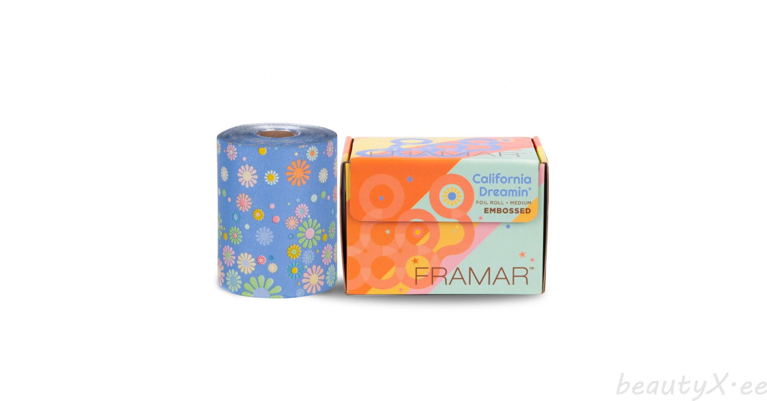 Framar Foolium Embossed Roll Medium California Dreamin 12.7cm*97.5m ...