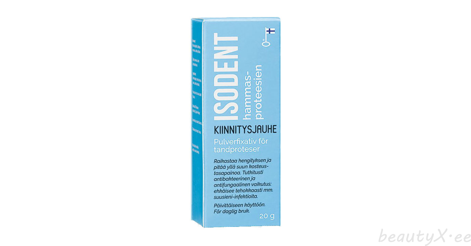 ISODENT proteeside kinnituspulber 20 g | BeautyX.ee