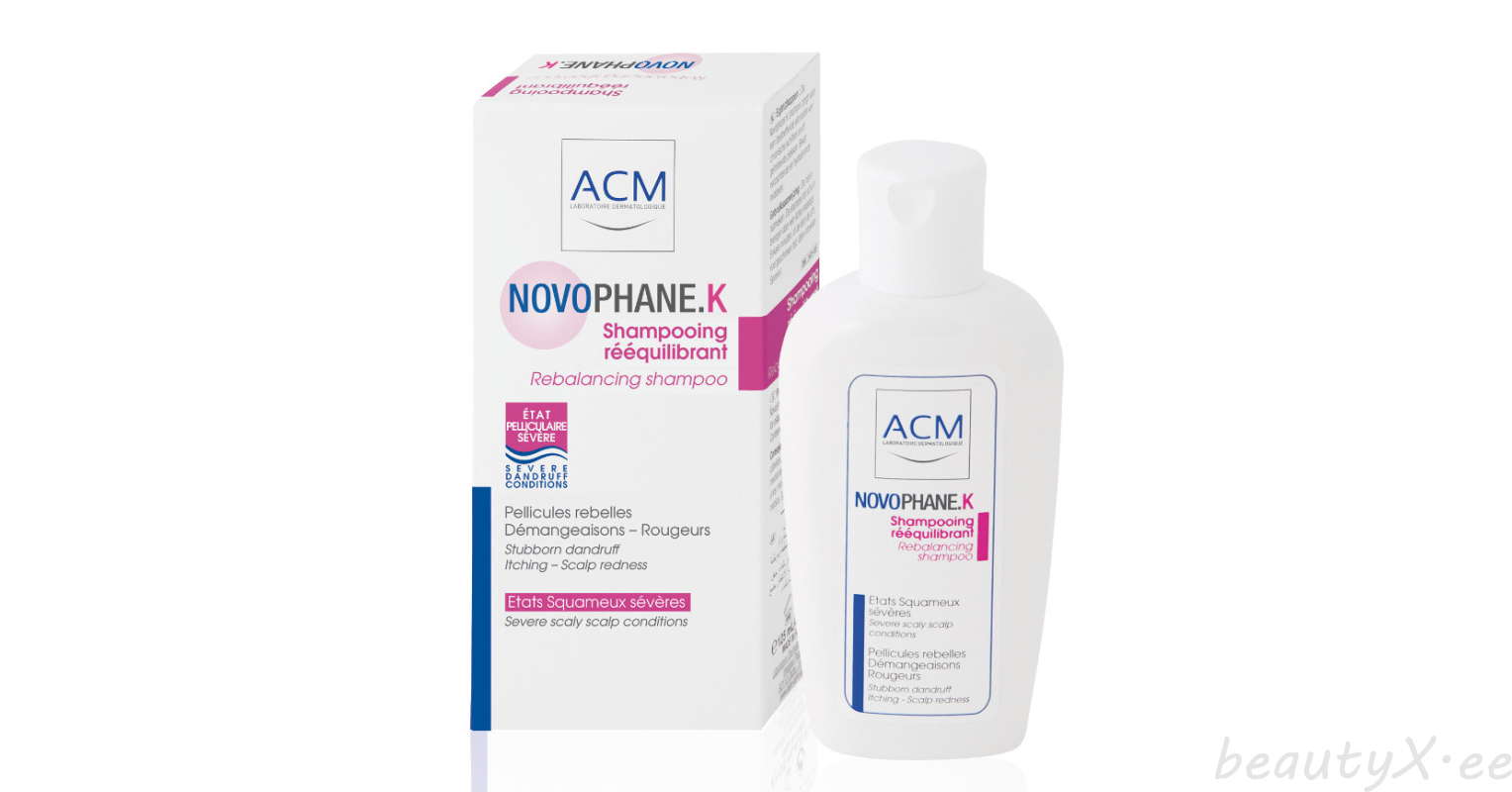ACM Novophane K Rebalancing shampoo 125 ml | BeautyX.ee