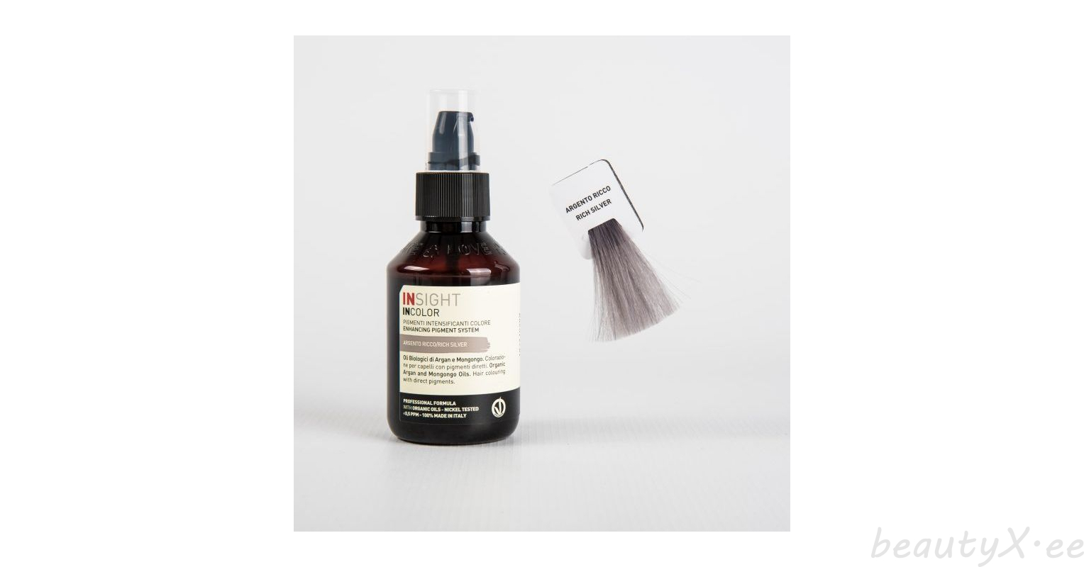 INSIGHT Incolor Enhancing pigment system / RICH SILVER, 100 ml | BeautyX.ee