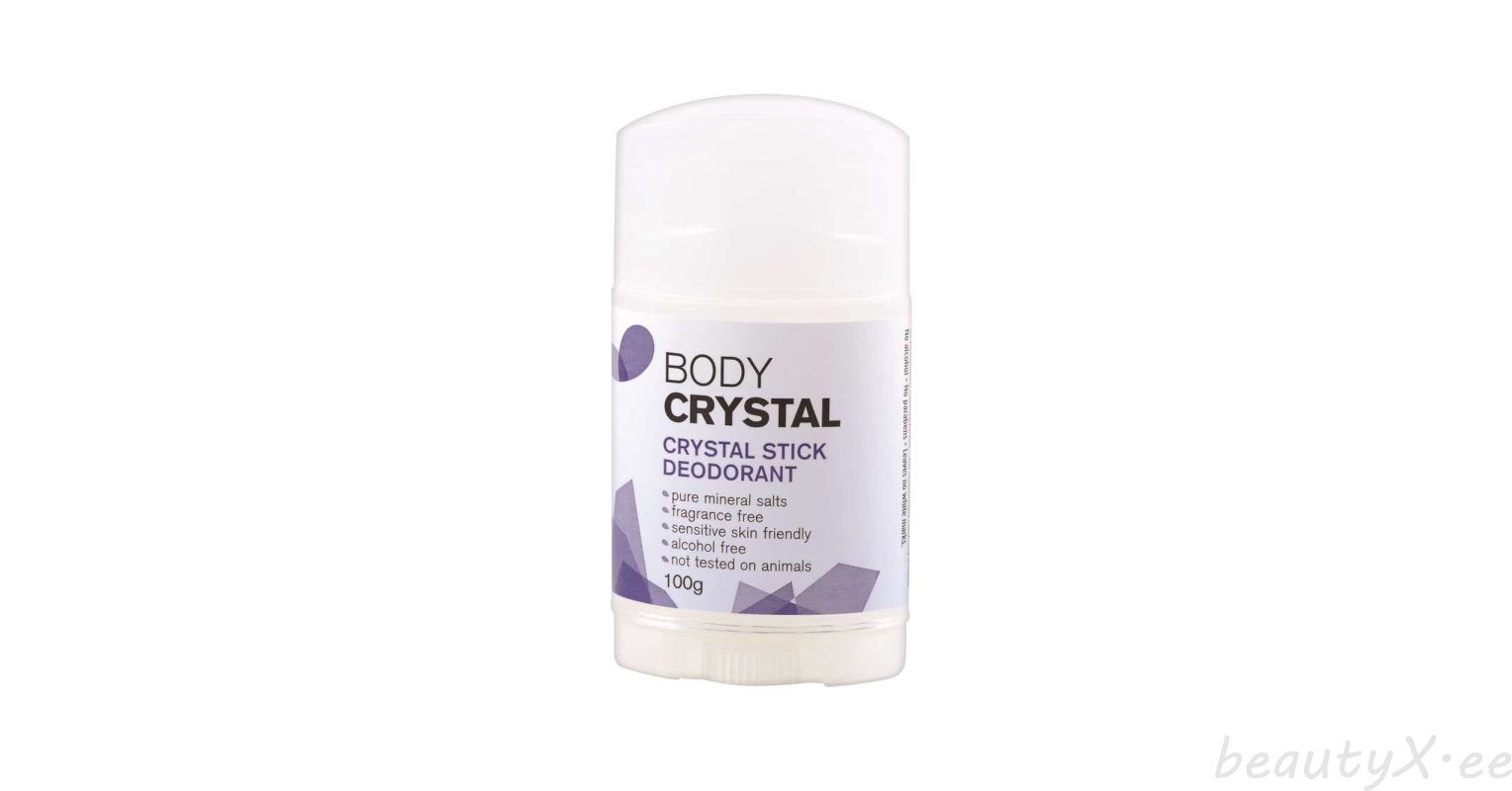 BODY CRYSTAL Kristalldeodorant lõhnatu 100g | BeautyX.ee