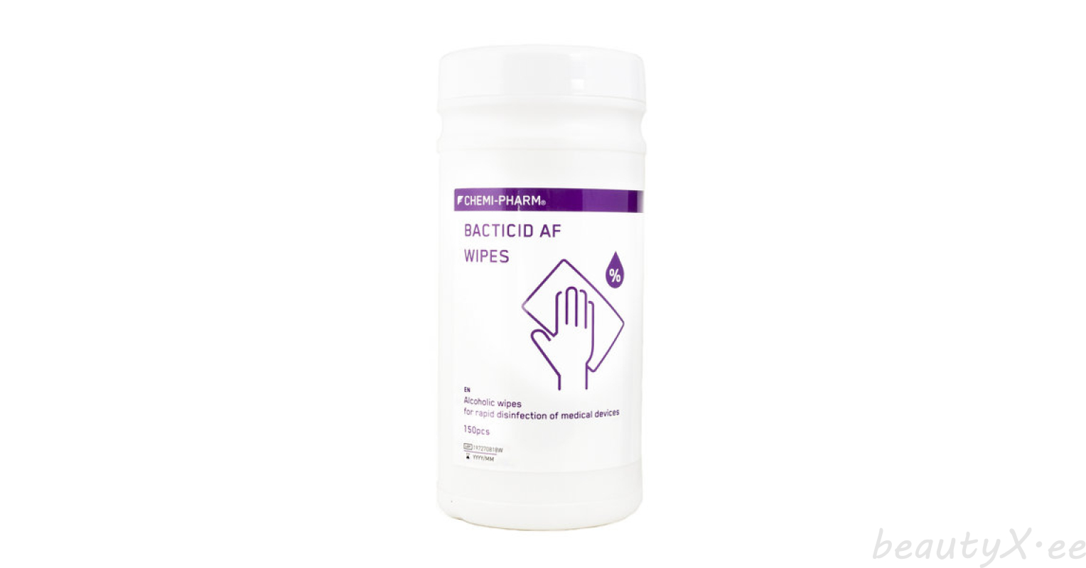 CHEMIPHARM BACTICID AF WIPES 150 pcs | BeautyX.ee